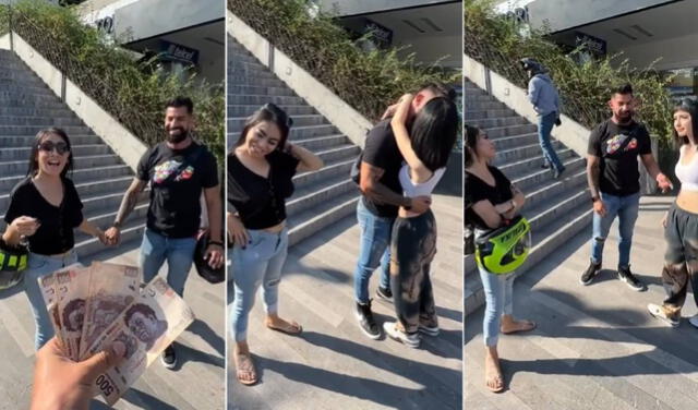 Twitter viral: Mujer acepta que modelo bese a su novio en reto en la ...