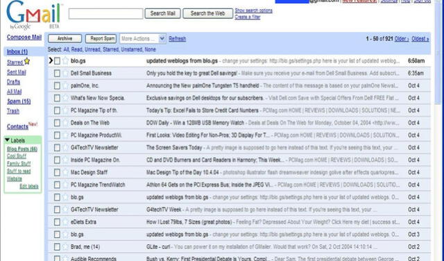 Gmail: ¿cómo regresar al diseño antiguo que tenía en sus inicios ...