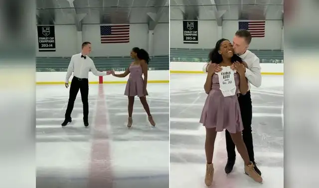 Instagram viral: pareja de patinadores profesionales anunciaron que ...