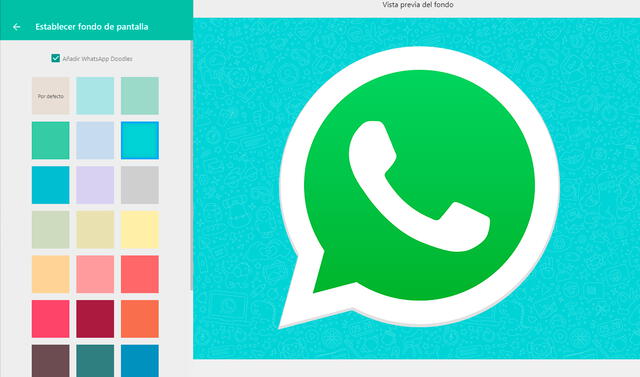 WhatsApp Web: con este truco podrás cambiar el fondo de pantalla de tus ...