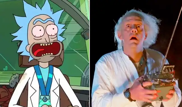 Rick y Morty 5: Christopher Lloyd compara a Rick Sánchez con Doc Brown ...