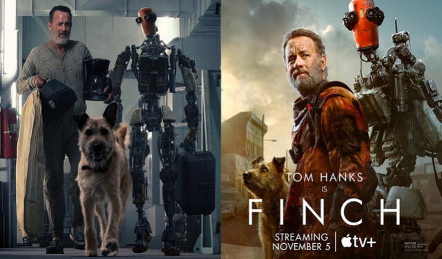 Finch, tráiler oficial: película con Tom Hanks presenta impactantes ...