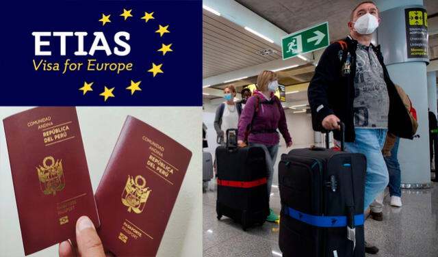Visa ETIAS para peruanos 2022: ¿qué es, requisitos y cómo tramitar nuevo permiso para viajar a ...