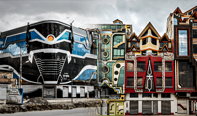 Bolivia | Así son los cholets, las casas excéntricas de los nuevos ...