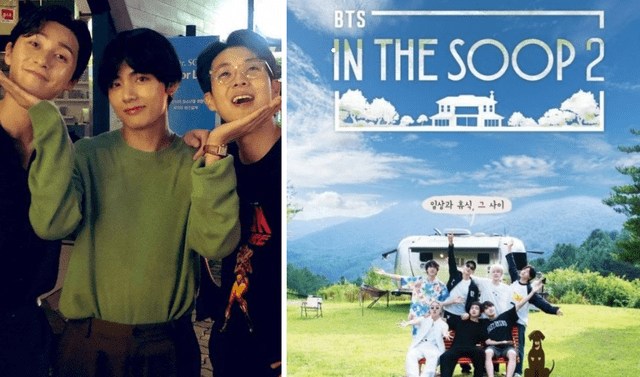 BTS: Taehyung, Park Seo Joon junto al Wooga squad en "In the soop" | Friendship trip, Choi Woo ...