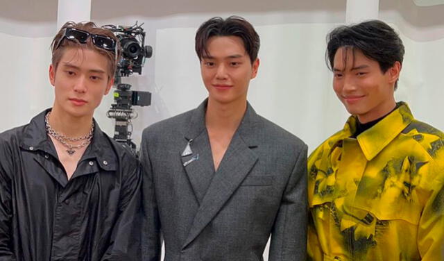 Song Kang, Win Metawin y Jaehyun de NCT se reunieron en Milán, Prada ...