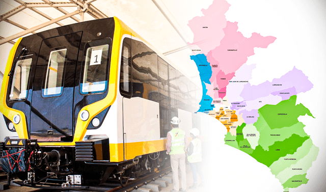 ¿Dónde están ubicadas las 5 estaciones de la Línea 2 del Metro de Lima que se inaugurarán este ...