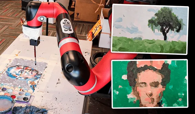 FRIDA: crean robot que convierte textos, fotos y sonidos en hermosos ...