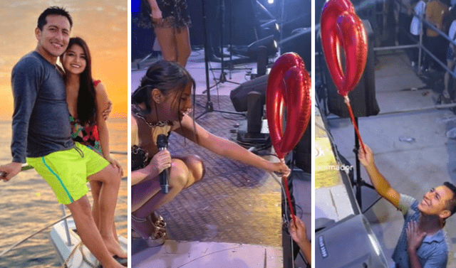 Jorge Chapa emociona a Nickol Sinchi con romántica sorpresa en pleno ...