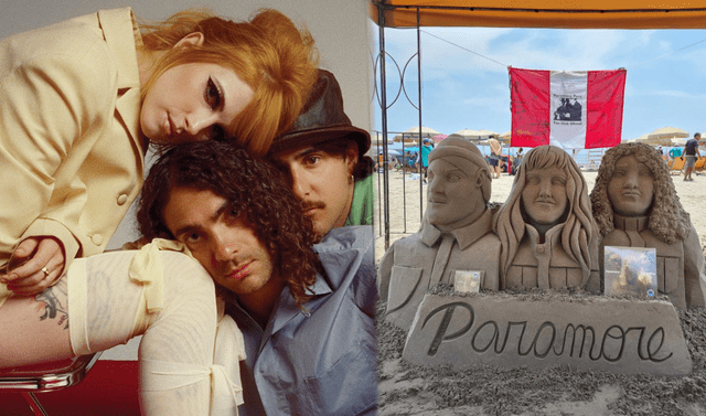 Paramore en Lima 2023: Fanáticos de la banda construyen escultura de arena en playa Los Yuyos ...