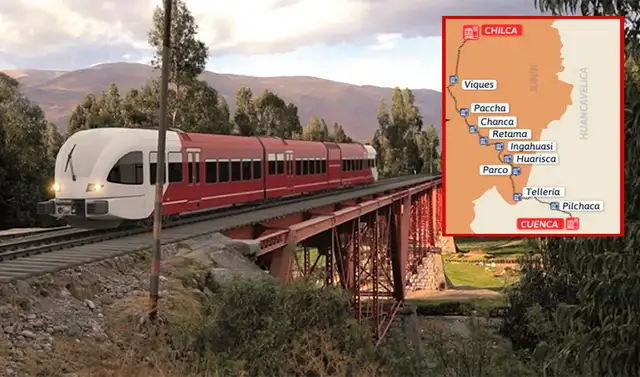 Tren de Huancayo a Huancavelica: conoce su recorrido, localidades que ...