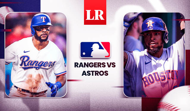 Rangers de Texas vs Astros de Houston: ver en EN VIVO el juego de ...