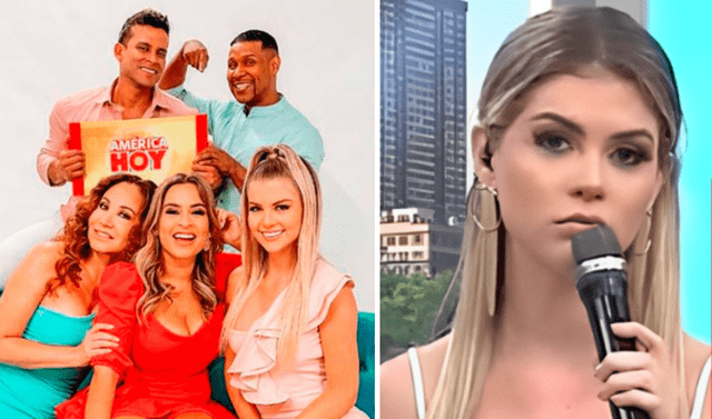 Brunella Horna América Hoy Anunció La Presencia De Una Nueva Conductora En El Programa Y 