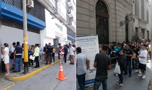 Migraciones: reporta n largas colas en la sede de Breña y Carabaya por ...
