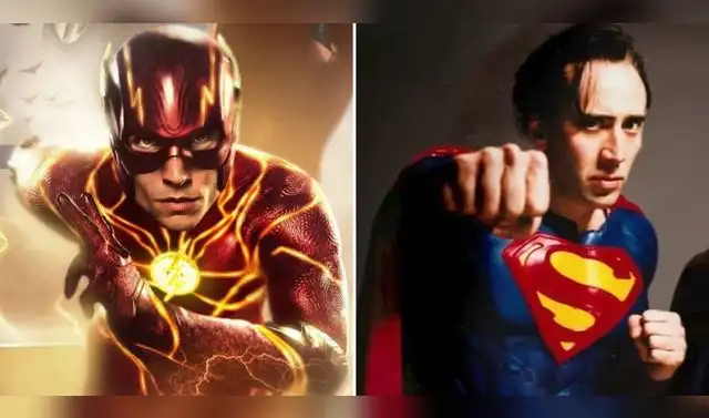 The Flash | Nicolas Cage es Superman en la película: casi lo fue hace ...