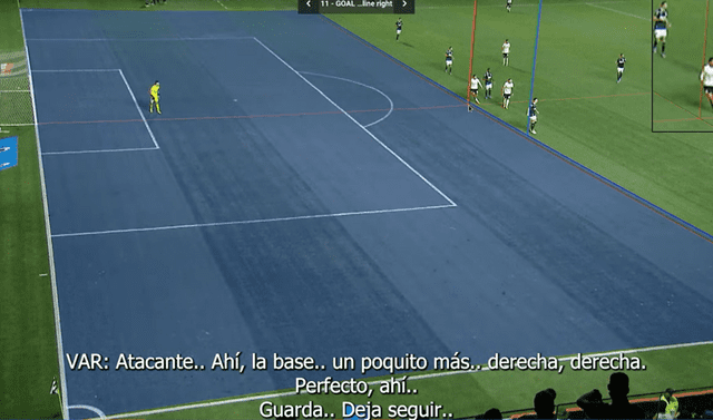 Universitario Conmebol Revela Audios De Var Del Gol Anulado De Martín
