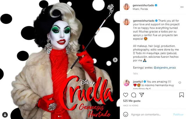 Andrés Hurtado: su hija se convierte en Cruella tras estreno de la ...