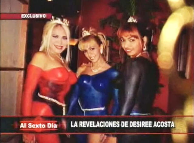 Desiree Acosta: la vedette que se casó con un miembro de "Los Injertos" y dejó los escándalos ...