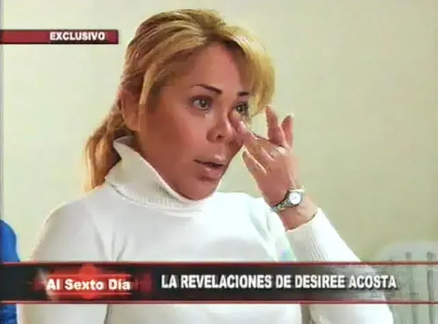 Desiree Acosta: la vedette que se casó con un miembro de "Los Injertos" y dejó los escándalos ...