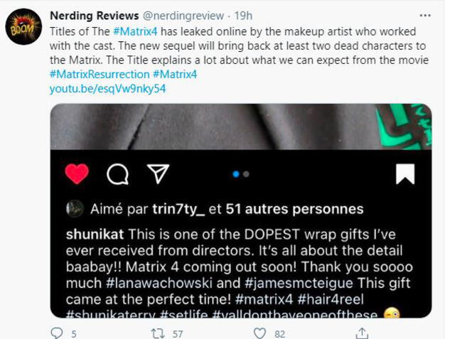 Matrix 4: revelan posible título que tendrá la película de Keanu Reeves ...