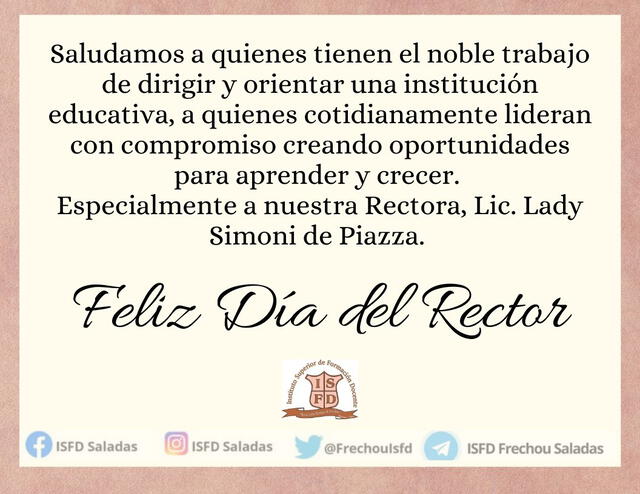 Día del Rector en Argentina: imágenes y frases para dedicar en este día ...
