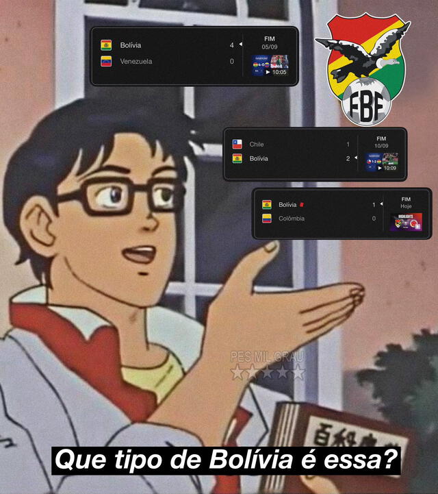 Bolivia superó a Colombia en la altura: comparten divertidos memes tras ...