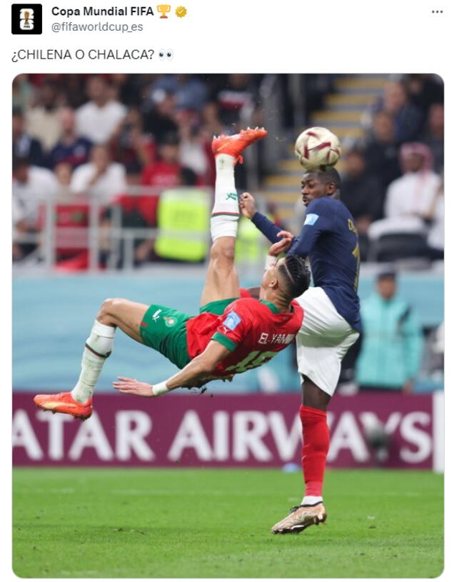 Chalaca o chilena: ¿por qué existen 2 términos para la misma jugada y ...